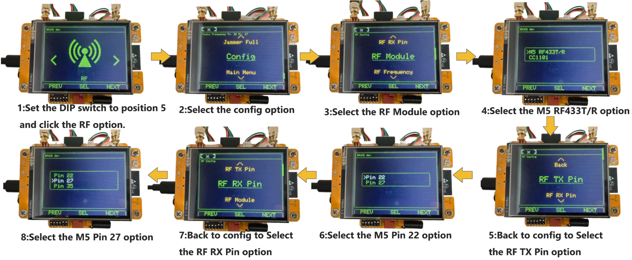 NM-RF-HAT User Manual working with bruce - NMTech